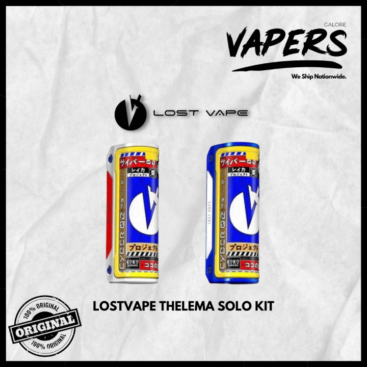 [AUTHENTIC]Lost Vape Thelema Solo Collective Edition 100W Box Mod Only ...