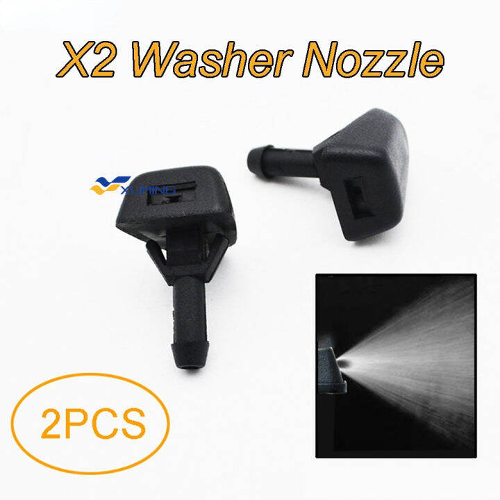 Xuming 2PCS/Set Front Windscreen Windshield Wiper Washer Jet Nozzle for ...