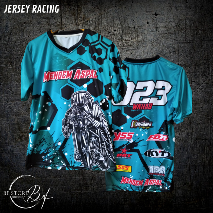 Jersey Racing Full Printing, Baju Jersey Team Racing Desain Keren, Ubah ...