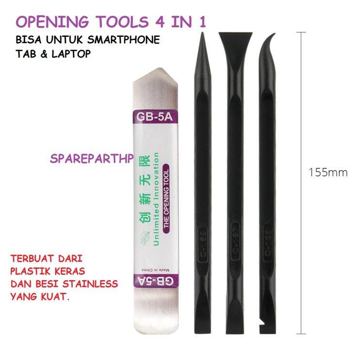 4 IN 1 TOOLS UNTUK SERVICE MEMBUKA HANDPHONE TAB DAN LAPTOP SUKU CADANG ...