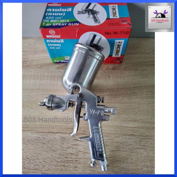 WACOHกาพ่นสีกระป๋องหงาย 400 ml รูพ่น 1.5 มม.รุ่น W-71G | Lazada.co.th