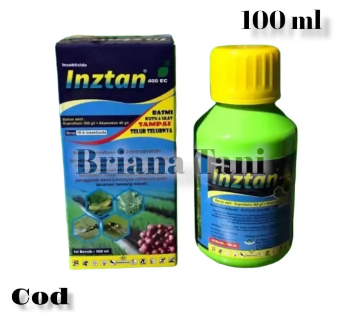 INSEKTISIDA INZTAN 400 EC 100ml Obat Pembasmi Ulat Pembasmi Hama Telur ...