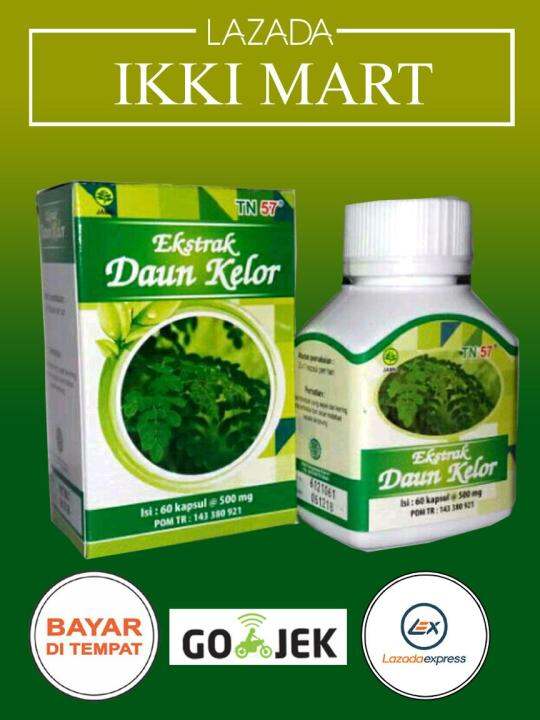 Daun Kelor Ekstrak Daun Kelor/k-lor/klor Toga Nusantara 60 kapsul | Lazada Indonesia