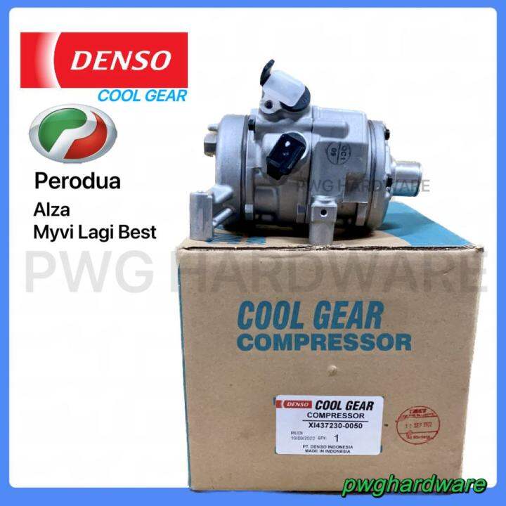 Original Denso Cool Gear Perodua Alza Compressor / Myvi Lagi Best Compressor / Original Perodua ...