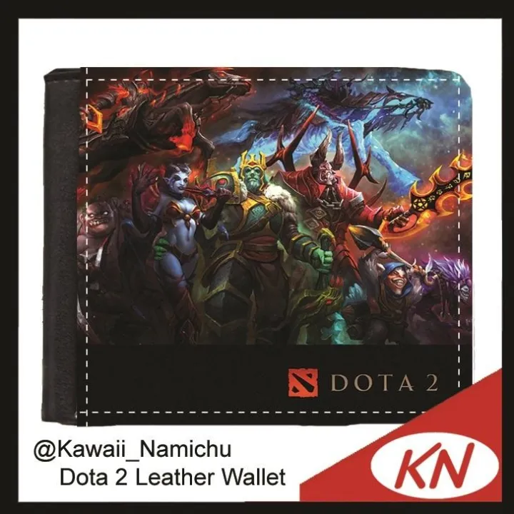 dota 2 wallet men men leather bifold bi fold Dota Wallet (Limited ...