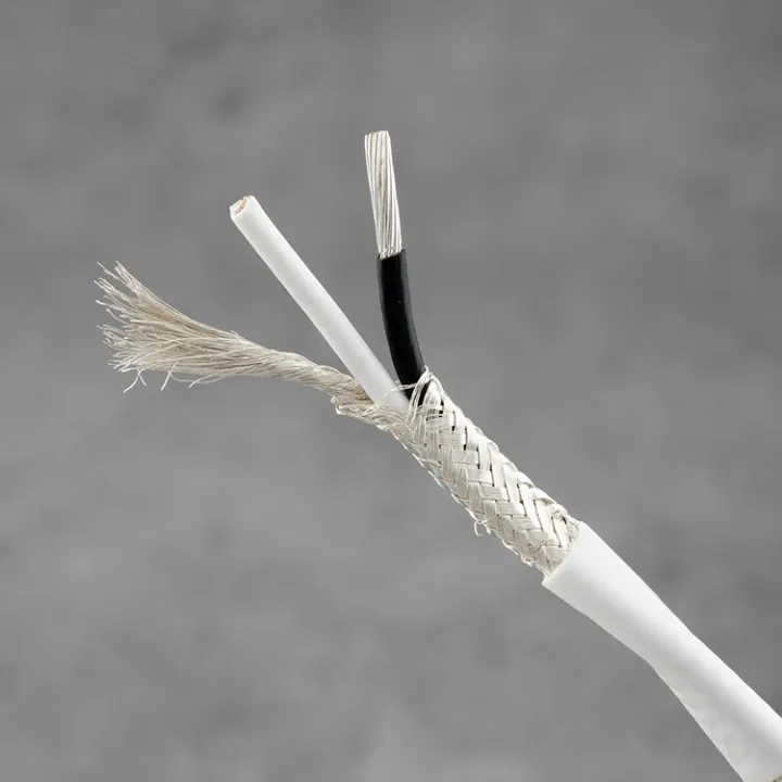 Oxygen-free Copper Silver-plated Audio Shielded Cable 2-core 1.5mm² ...