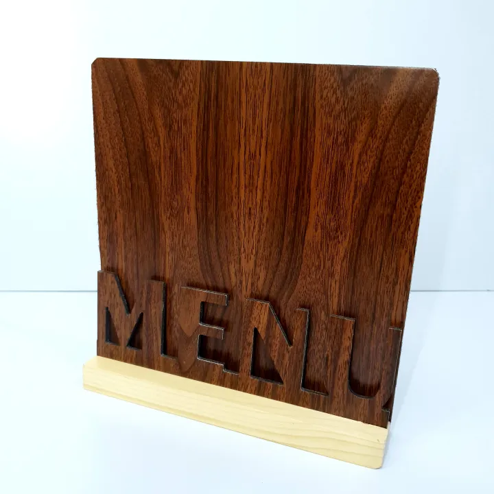 stand menu / tempat menu / nomor meja cafe resto | Lazada Indonesia