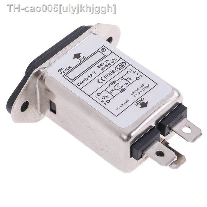 IEC Socket EMI Filter EMI RFI Filter AC 250V 1A 3A 6A CW1D-1/3/6A-T Suppressor Power Line Noise ...