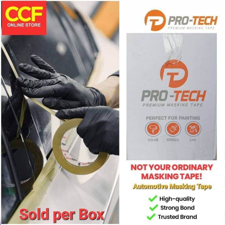 Masking Tape Painters Tape 1/2 inch Protech per Box | Lazada PH