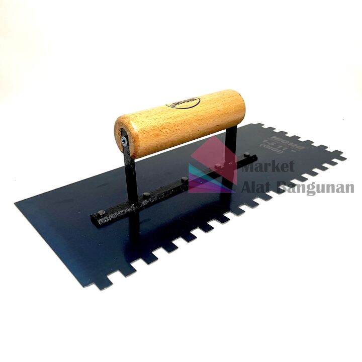 Roskam Gigi Gerigi Besi HIOSHI 11" / Raskam Besi Gagang Kayu / Alat ...