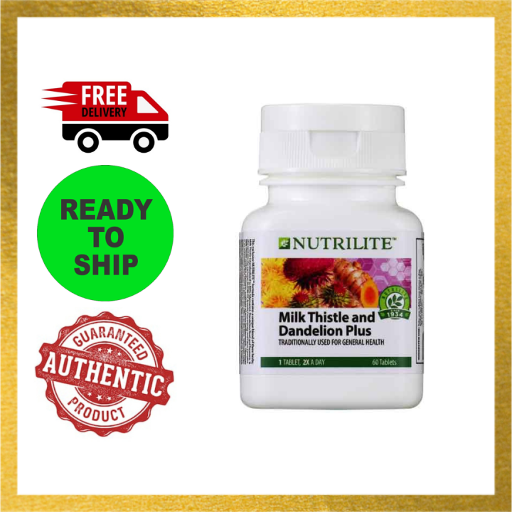 Amway Nutrilite Milk Thistle And Dandelion Plus - 60 Tab | Lazada