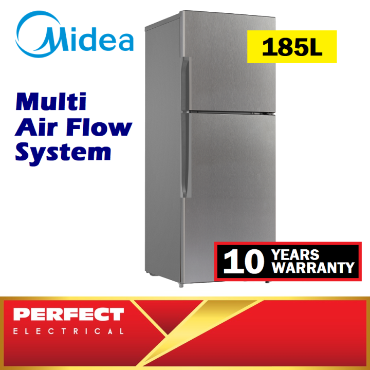 Midea 200L 2 Door Fridge MD-RT267 / MD-222V MD-228B Twin Door ...