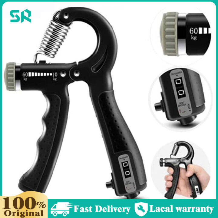 Grip strength device 5-60kg hand trainer fitness R-shaped wrist ...