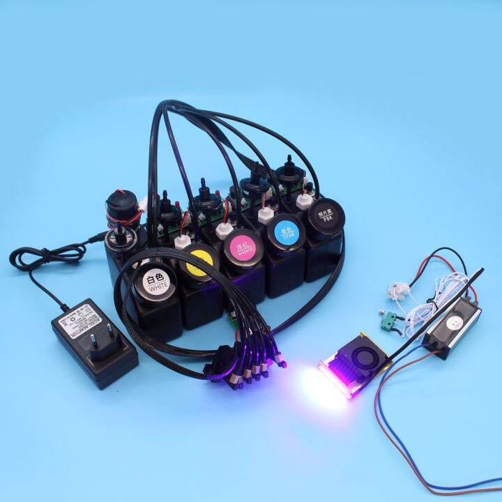 UV White Ink CISS With Stirrer Ink Level Sensor Alarm White Ink Tank ...