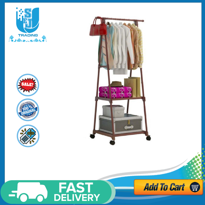 Triangle Coat Rack Bedroom Clothes Hanger | Lazada PH