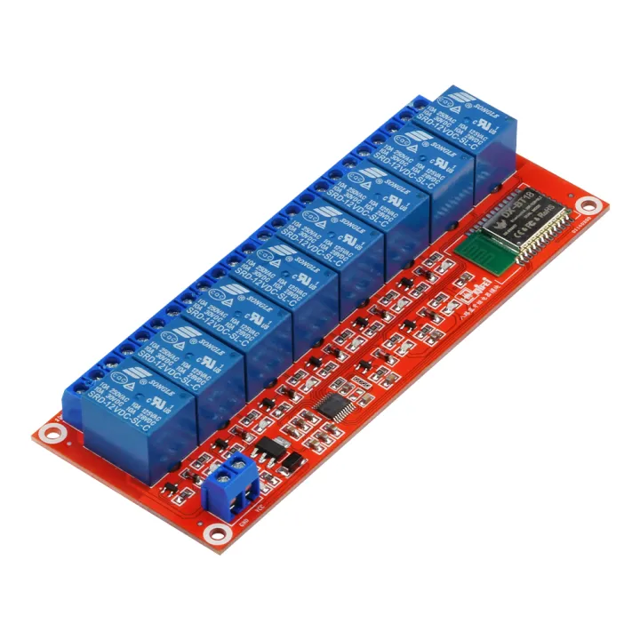 8 Channel Bluetooth Relay Module Bluetooth Mobile Phone Remote Control ...