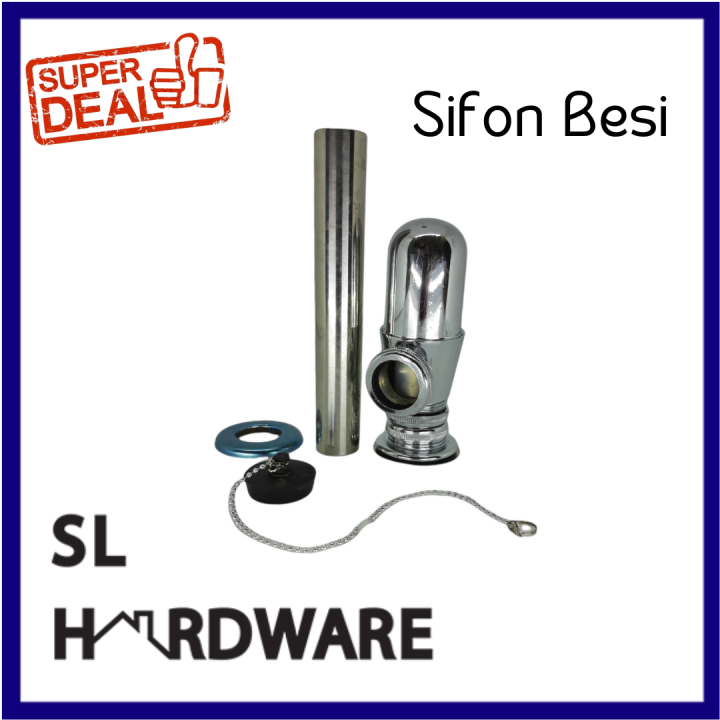 Sifon Besi Lurus / Sifon Wastafel / Pipa Pembuangan Berkualitas ...