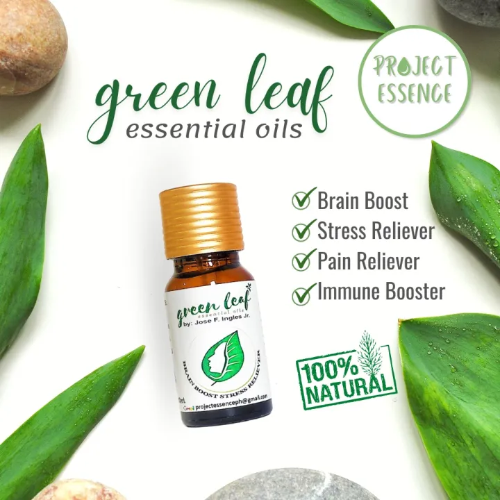 【new】 Green Leaf Essential Oil By Mr. Jose F Ingles Jr. (Amber Drop ...