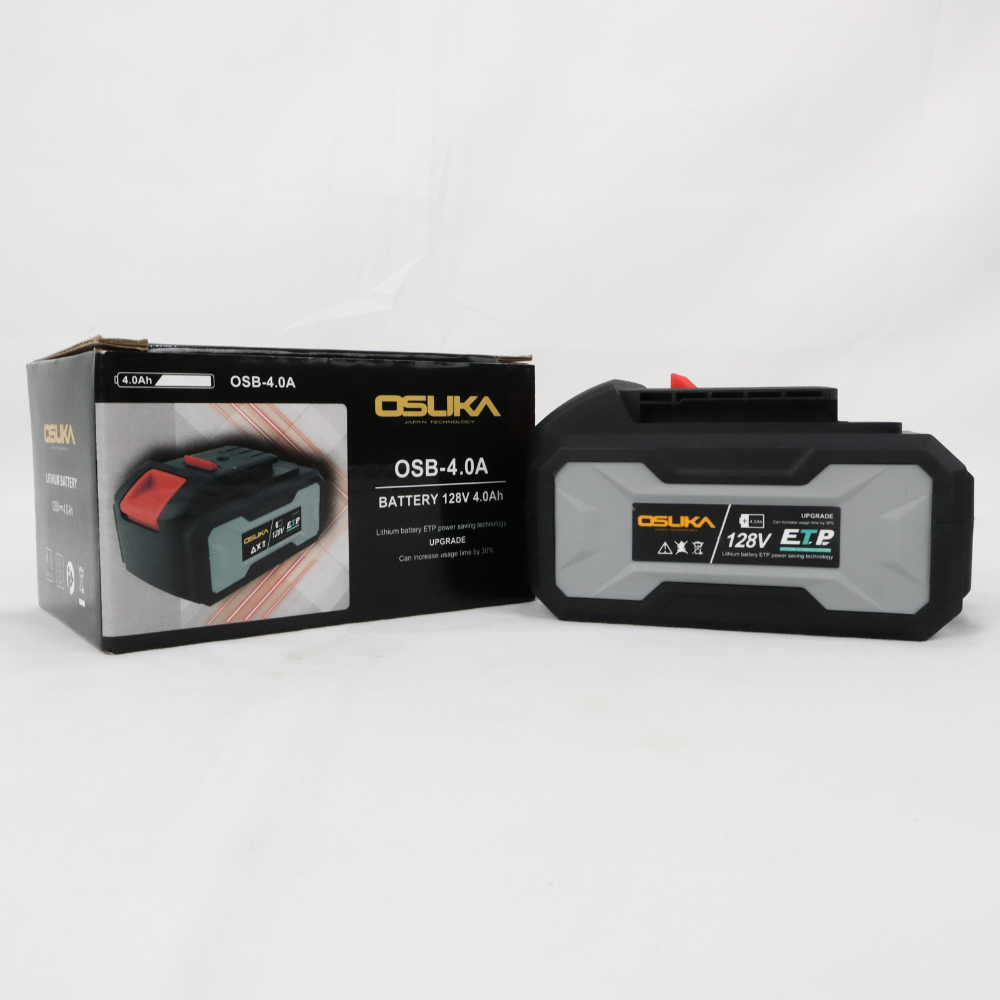 OSUKA แบตเตอรี่ แบต osuka แบตเตอรี่ 128V 4.0 Ah อะไหล่ บล็อกไร้สาย Osuka ของแท้100% ใช้งานรว่ม ...