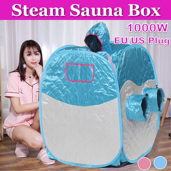 2.6L 2-Person Steam Sauna Tent Portable Spa Room Home Beneficial Full ...