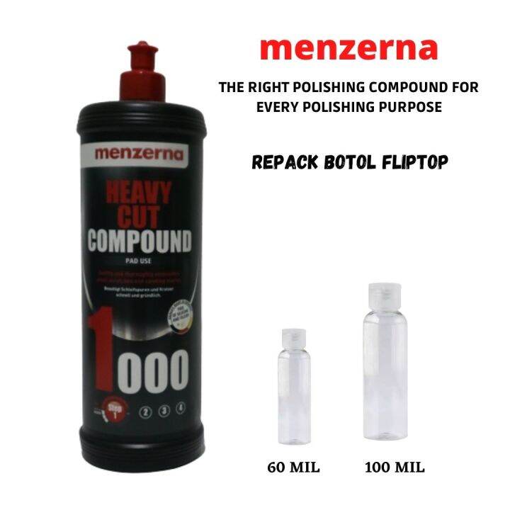 Compound Mobil Menzerna Heavy Cut Compound 1000 Step1 Repack Botol ...