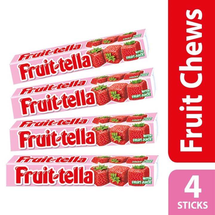 Fruittella Strawberry Stick - 4 pieces | Lazada PH