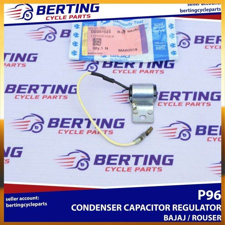 CONDENSER CAPACITOR REGULATOR 4700uF Bajaj Rouser Genuine DD201024 ...
