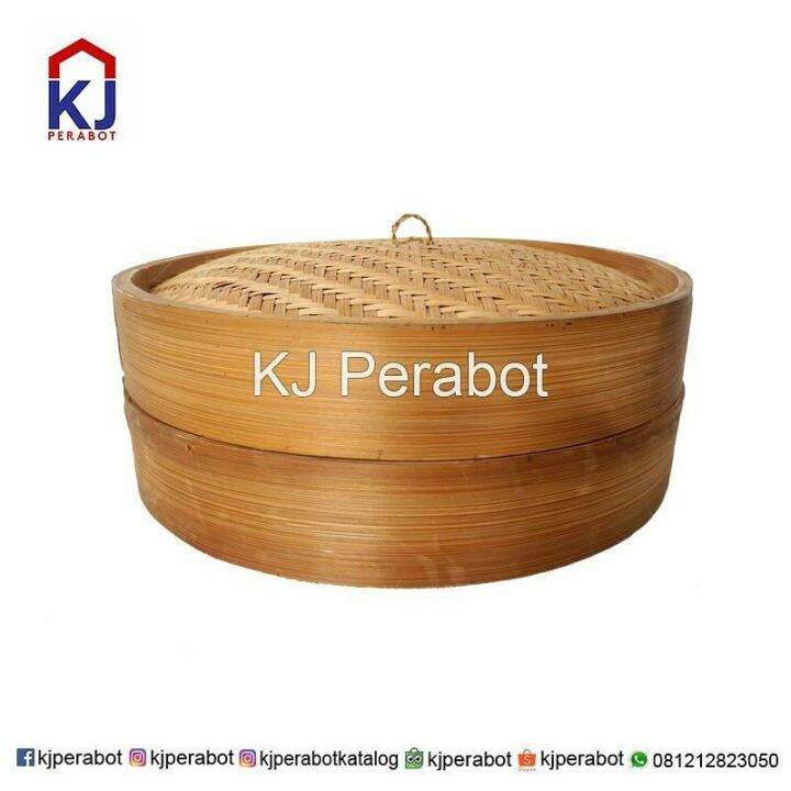 KJ Perabot - Dimsum Bambu Ss3 30cm | Lazada Indonesia