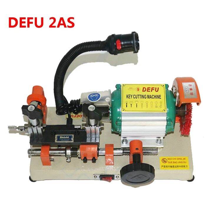 CHKJ DEFU 2AS ตัดกุญแจแนวนอน220V กุญแจสำหรับทำคีย์เครื่องทำซ้ำเครื่อง ...