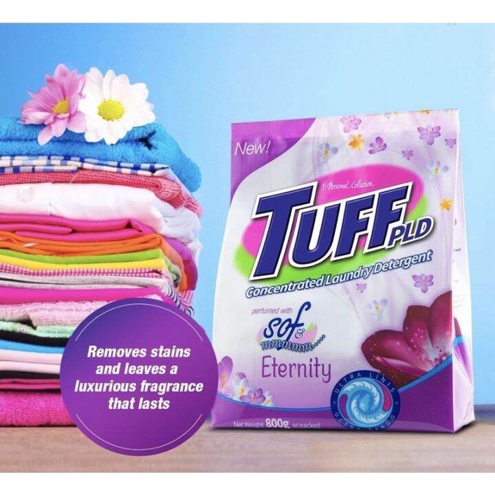 TUFF PLD with ETERNITY Laundry Detergent 800g | Lazada PH