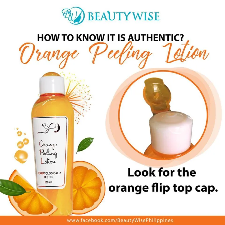 Original Orange Peeling Lotion INSTANT WHITENING IN JUST 5 DAYS ...