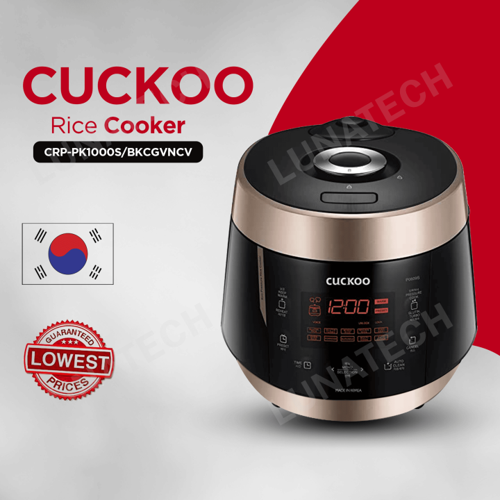 100% Original / CUCKOO Rice Cooker(Electric)CRP-PK1000S/BKCGVNCV / 10 ...