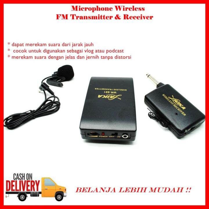 Microphone Wireless-Menghantarkan Suara ke Perangkat Audio Menggunakan ...