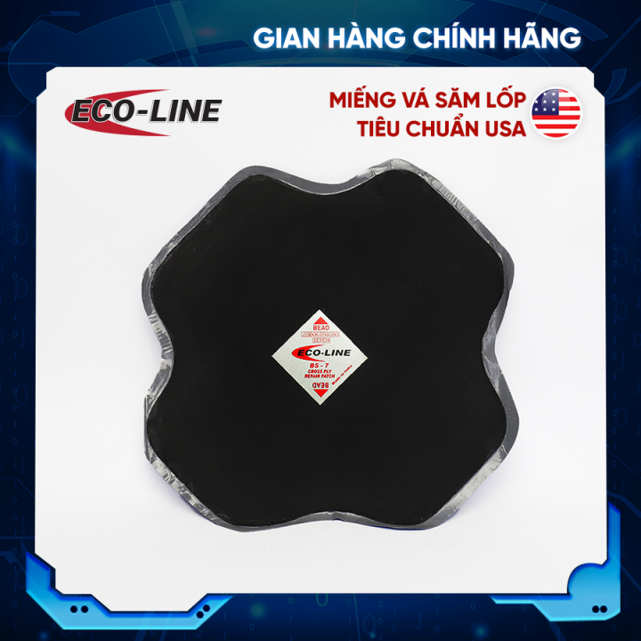 Hộp 5 miếng vá lốp Bias (300x300mm) - Ecoline BS7 tiêu chuẩn Mỹ | Lazada.vn