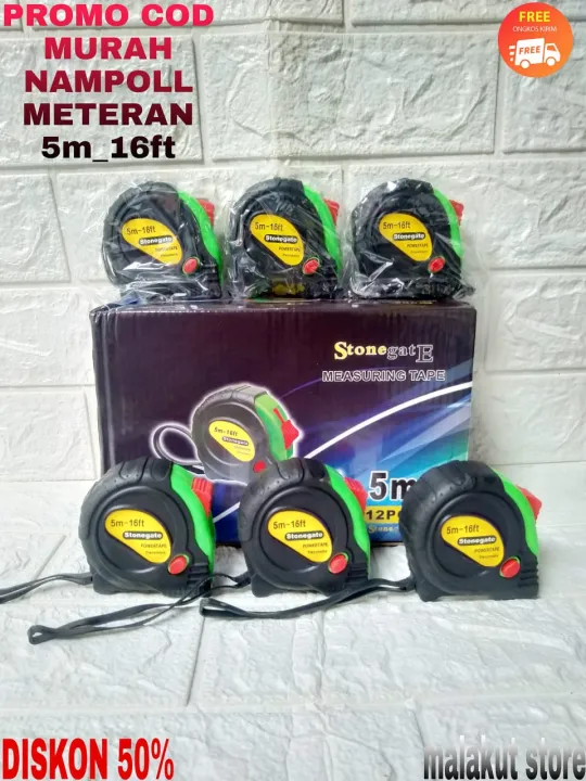 meteran 5 meter paling bagus meteran 5m meteran murah 5 meter Meteran ...