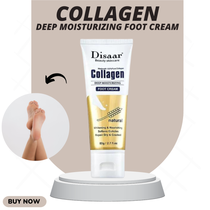 ORIGINAL Collagen Deep Moisturizing Foot Cream - 100% pure collagen ...
