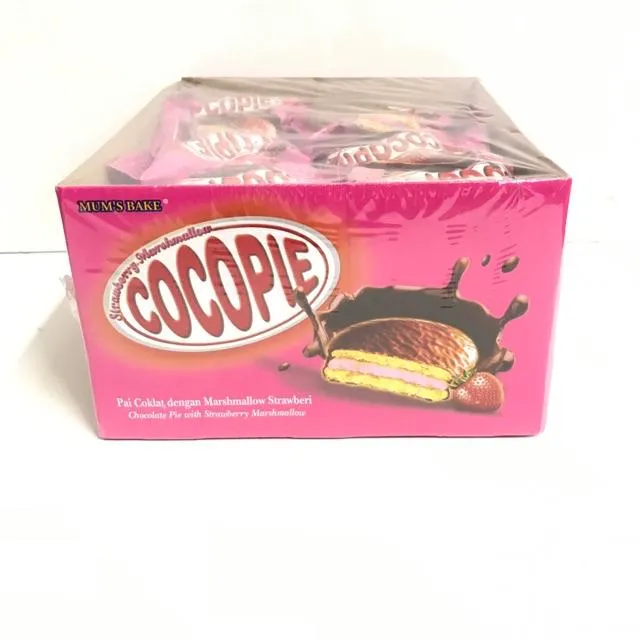 MUM'S BAKE COCOPIE STRAWBERRY 25GX24 | Lazada