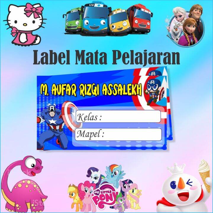LABEL MATA PELAJARAN | Lazada Indonesia