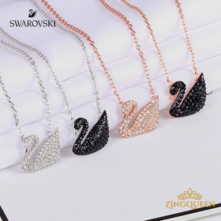 🔥 สั่งวันนี้ส่งวันถัดไป 🔥 Swarovski Swan Magic สร้อยคอ สวารอฟสกี้ แท้ ...