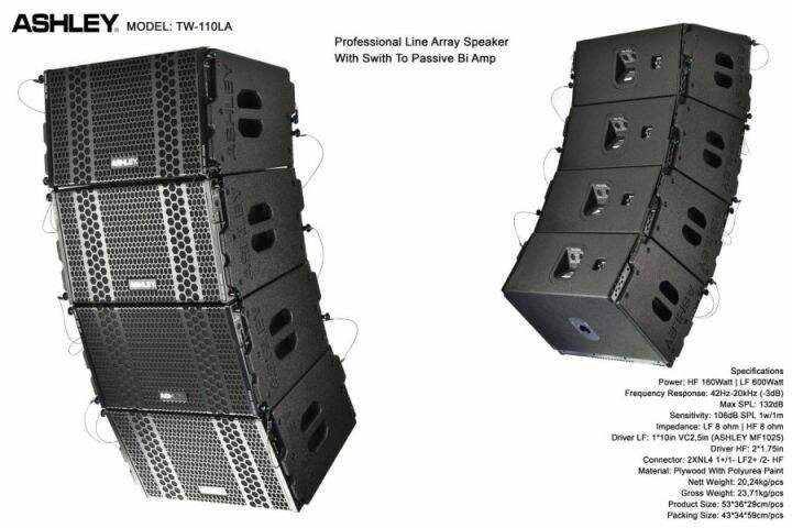 SPEAKER LINE ARRAY ASHLEY TW110LA / TW 110LA / TW 110 LA | Lazada Indonesia