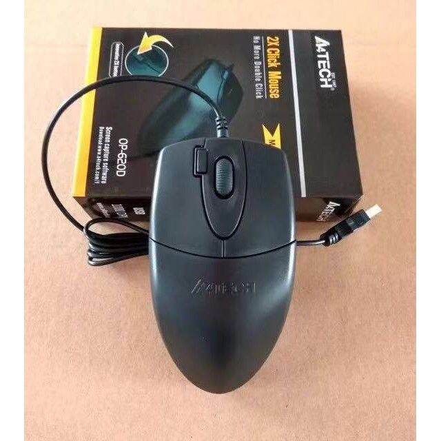 cod A4Tech OP-620D 2X Click universal computer Optical Mouse | Lazada PH