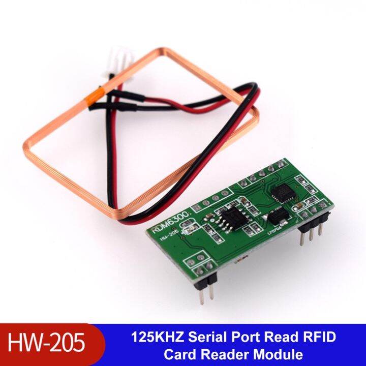 HW 205 DC 5V RFID Reader Wireless Module RDM6300 125KHz Dual Frequency ...