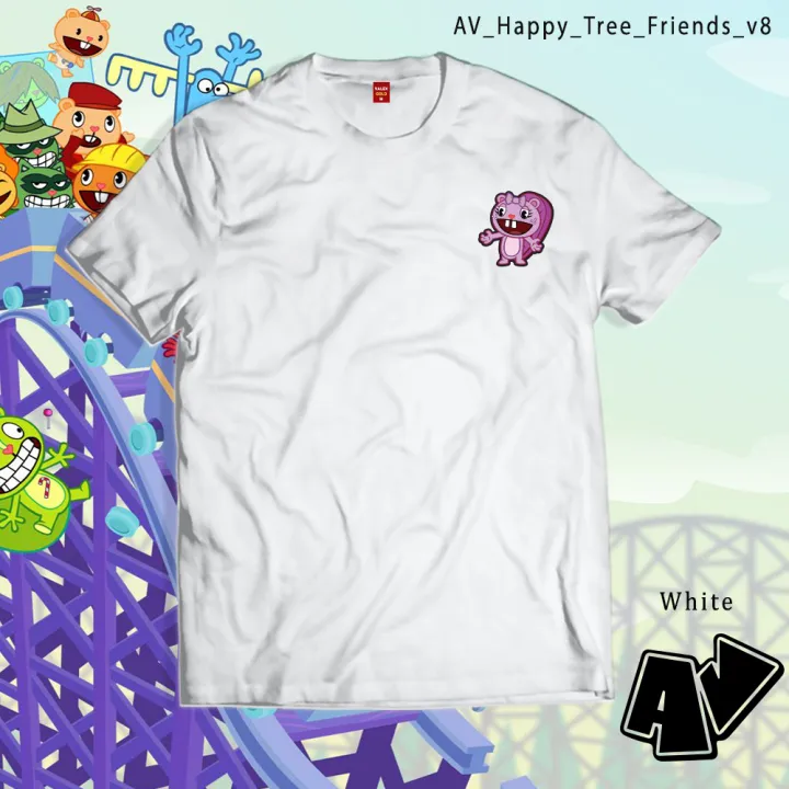 AV merch Happy Tree Friends tshirt Cartoon Anthropomorphic Forest ...
