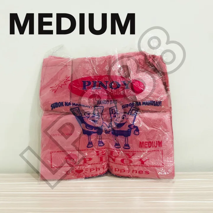 MEDIUM Buy Pinoy Plastic Sando Bag - ASSORTED COLORED | Lazada PH