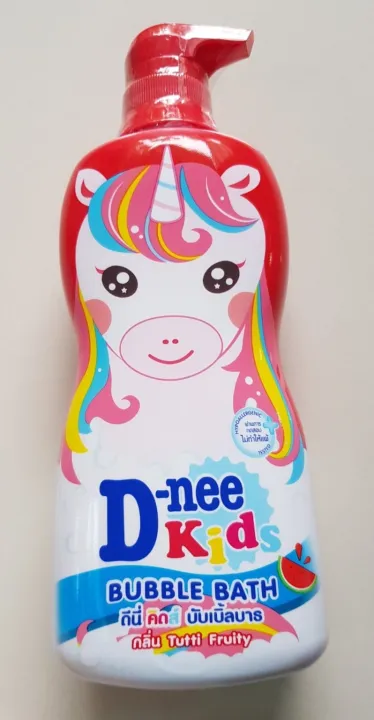 Dnee KIDS BUBBLE BATH ดีนี่ คิดส์ บับเบิ้ลบาธ กลิ่นทุตตี้ ฟรุตตี้ ลดการ ...