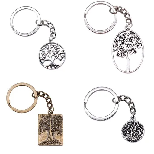 Tree Of Life Key Chain Women Gift Jewelry Finding Components | Lazada.co.th