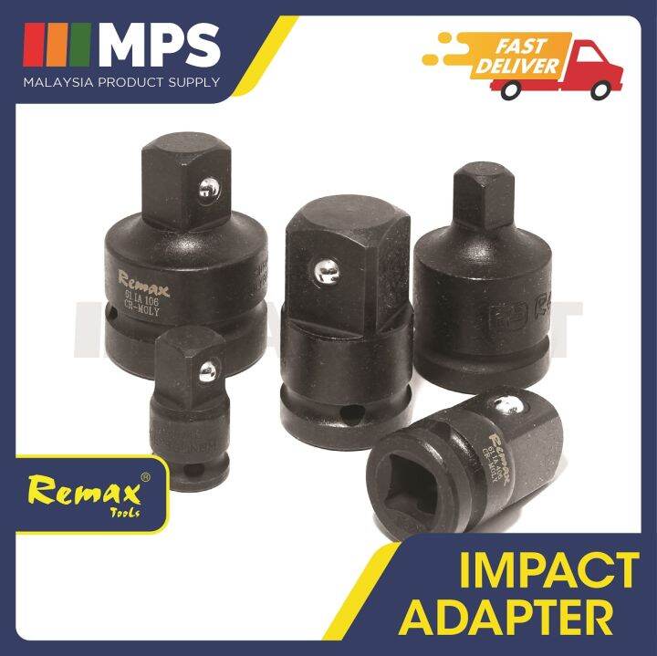 Remax 3/4" 1/2" 1” 3/8" Socket Adaptor Drive Socket Ratchet Impact ...