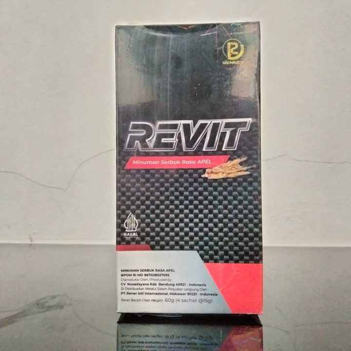 REVIT RENNER ISI 4 SACHET MINUMAN SERBUK RASA APEL | Lazada Indonesia