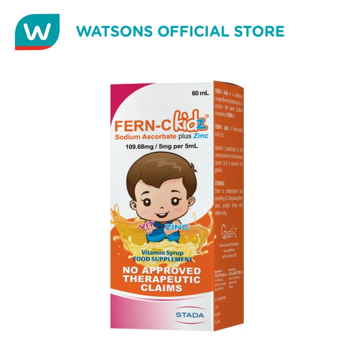FERN C Kids with Zinc Syrup 60ML | Lazada PH