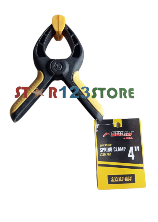 Spring Clamp 4 Inch Alat Penjepit Kayu Besi Klem Catok Pir 4" | Lazada ...